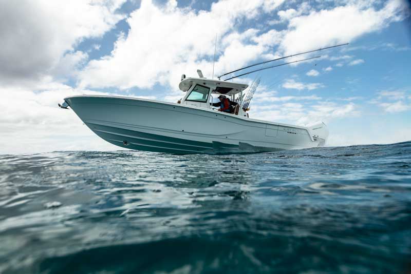 Boat Review: Caymas 341 CC, Make No Compromises | PropTalk